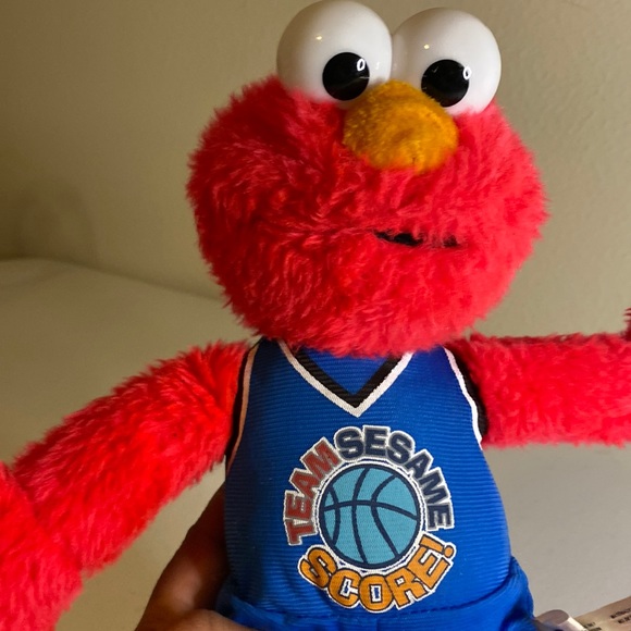 Toys | Basketball Elmo Plush | Poshmark